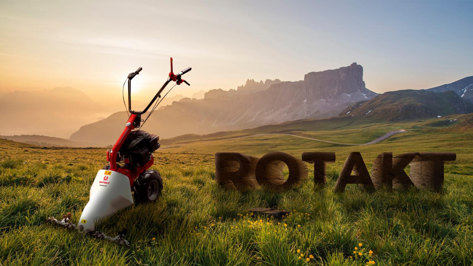 Motocoasă Rotakt cu bară de cosire - Evenimentele Zilei